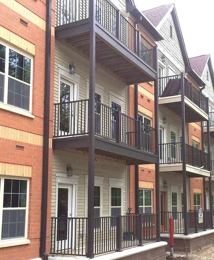 Commercial Condo Decks | Artistic Iron Works